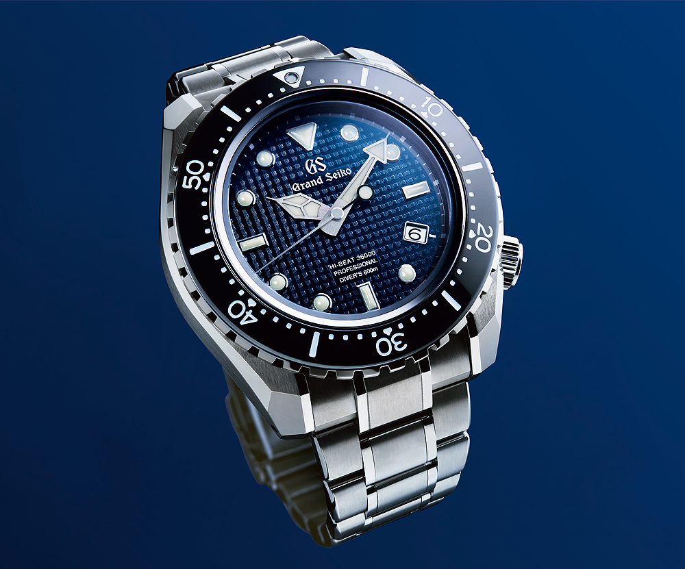 A Splashy Debut Grand Seiko Hi Beat 36000 Professional 600m Diver s